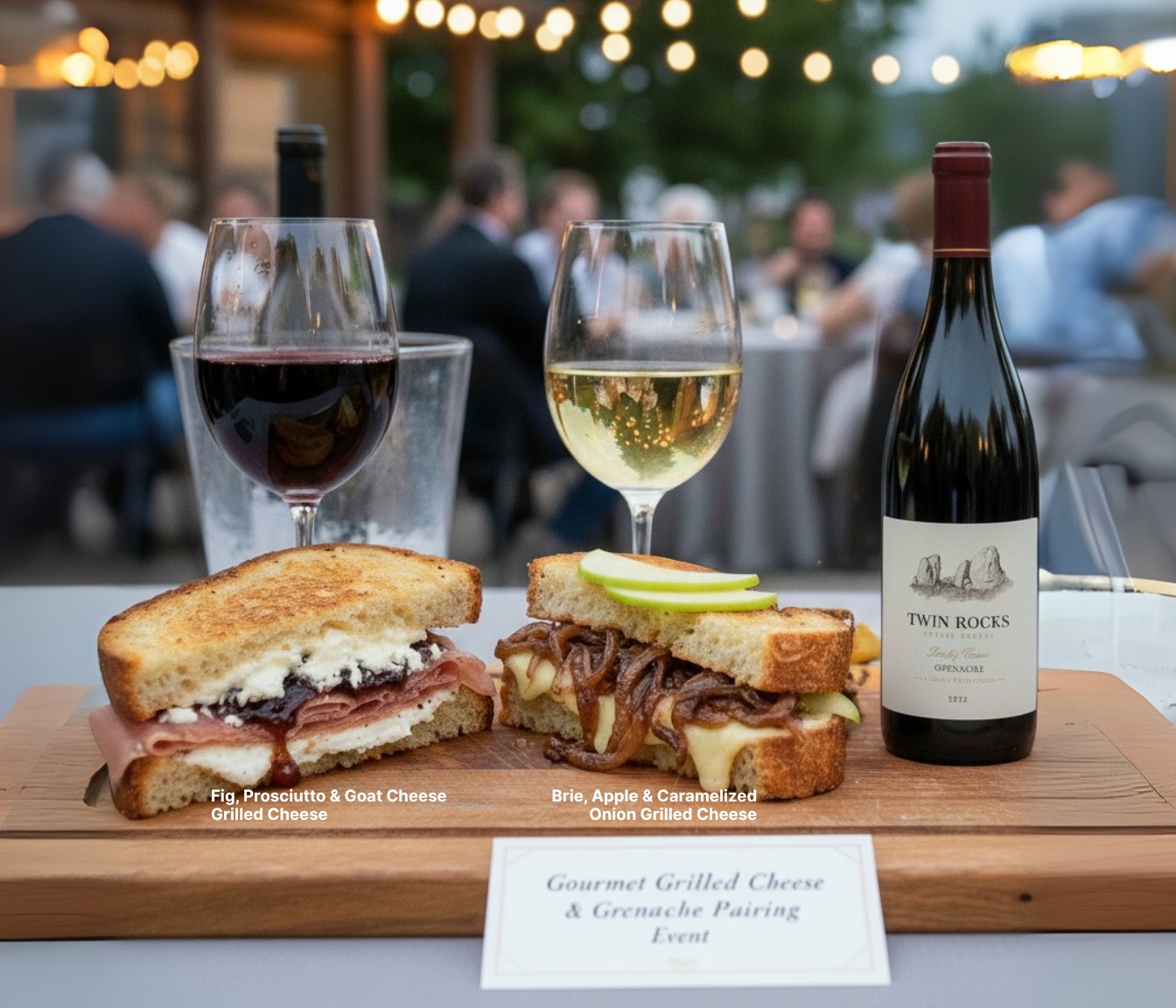 Grenache and Grilled Cheese Week - Twin Rocks Estate Winery